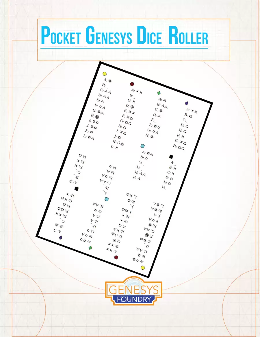 Pocket Genesys Dice Roller - EDGE Studio | Genesys Foundry | Genesys ...
