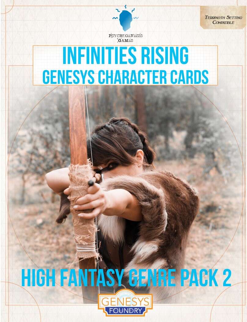 Infinities Rising - Genesys Character Cards - High Fantasy 2 - EDGE ...