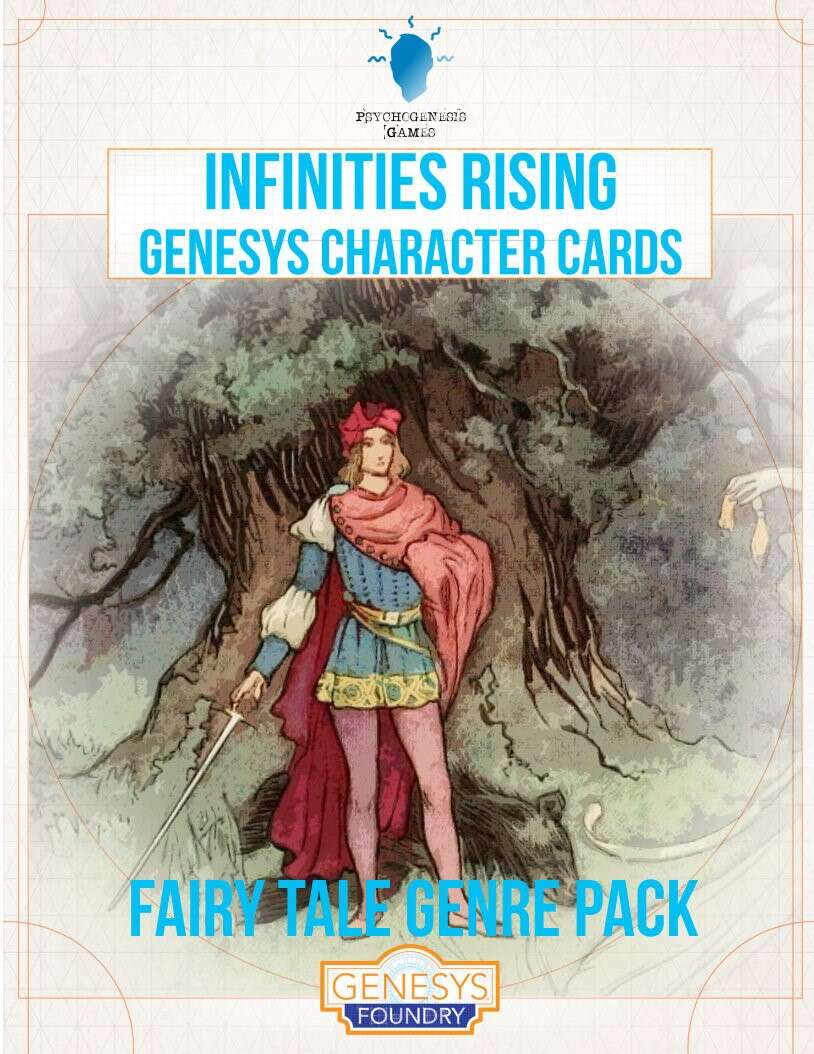 Infinities Rising - Genesys Character Cards - Fairy Tale - EDGE Studio ...