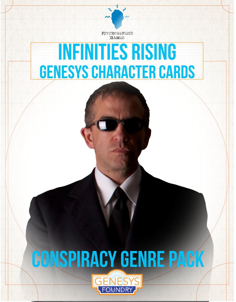 Infinities Rising - Genesys Character Cards - Conspiracy - EDGE Studio ...
