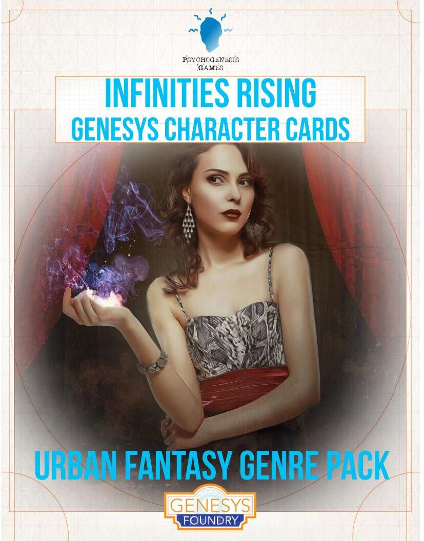Infinities Rising - Genesys Character Cards - Urban Fantasy - EDGE ...