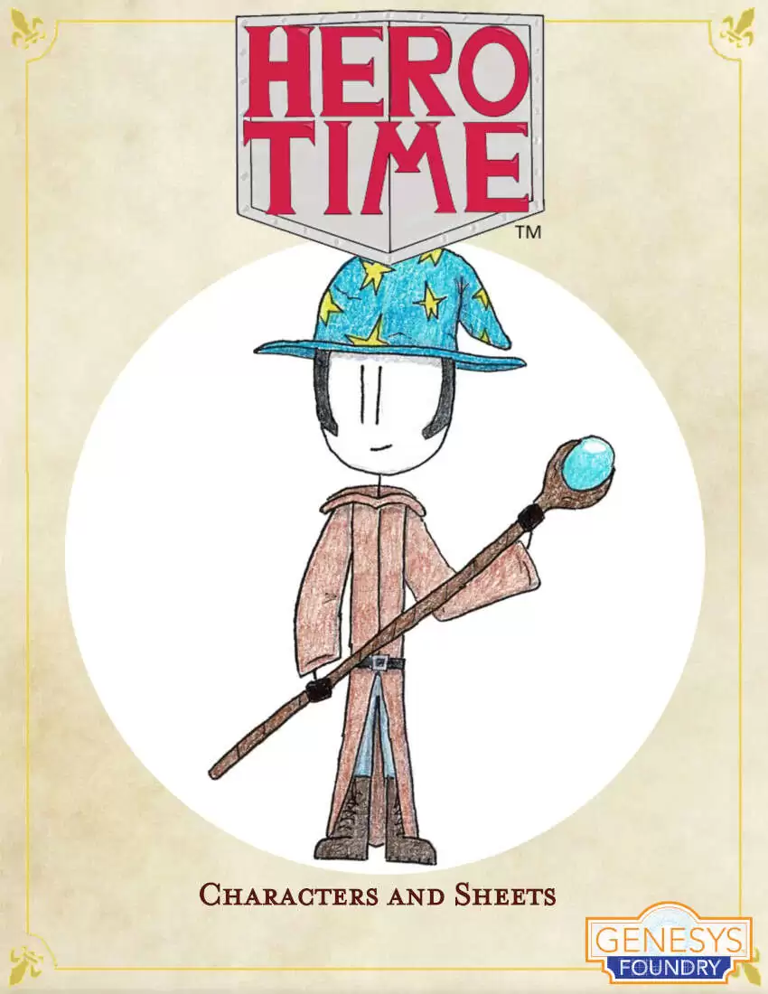HERO TIME: Characters and Sheets - EDGE Studio | DriveThruRPG