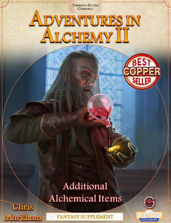 Adventures in Alchemy II - EDGE Studio | Gazrok Games | DriveThruRPG