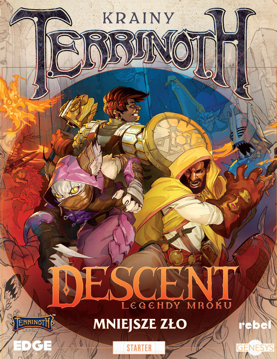 Genesys RPG: Krainy Terrinoth – Mniejsze zło - EDGE Studio | Genesys ...
