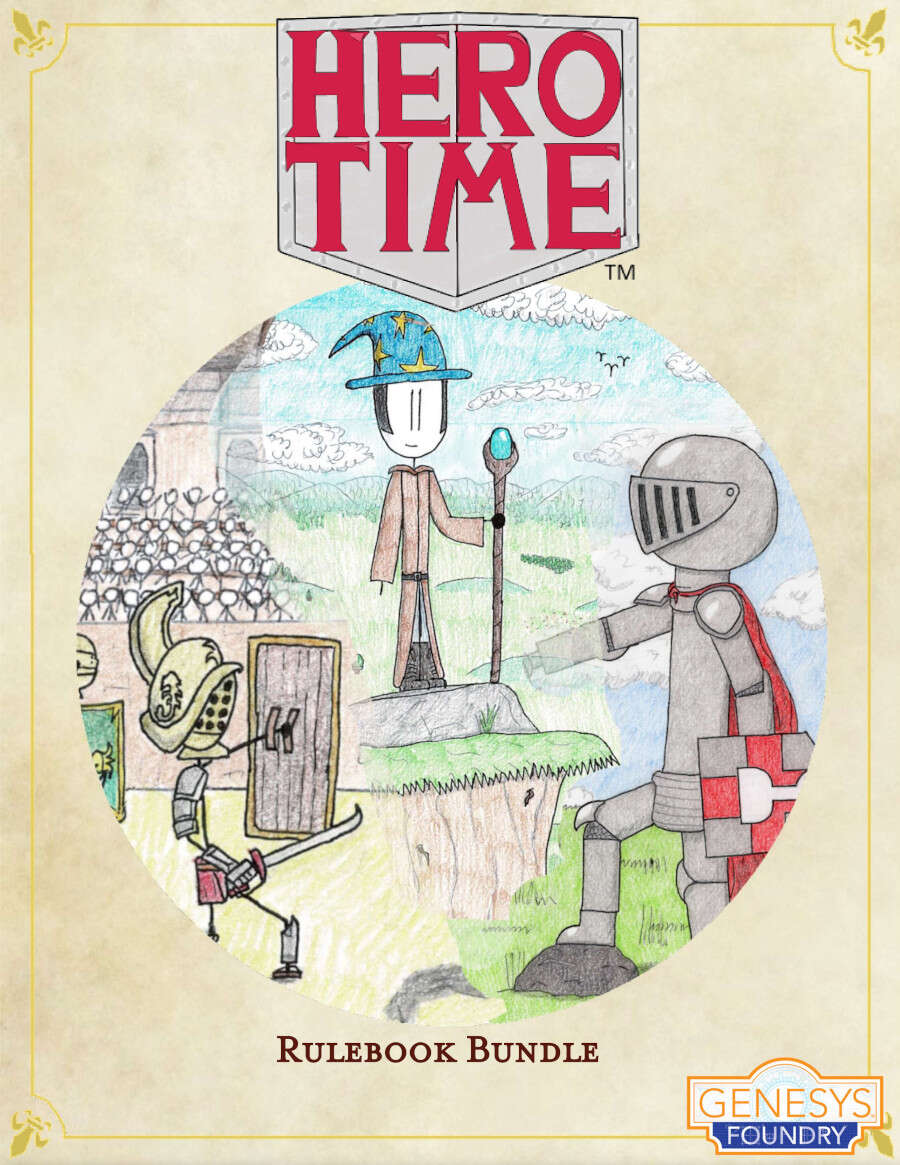 HERO TIME: Rulebook Bundle [BUNDLE] - EDGE Studio | DriveThruRPG