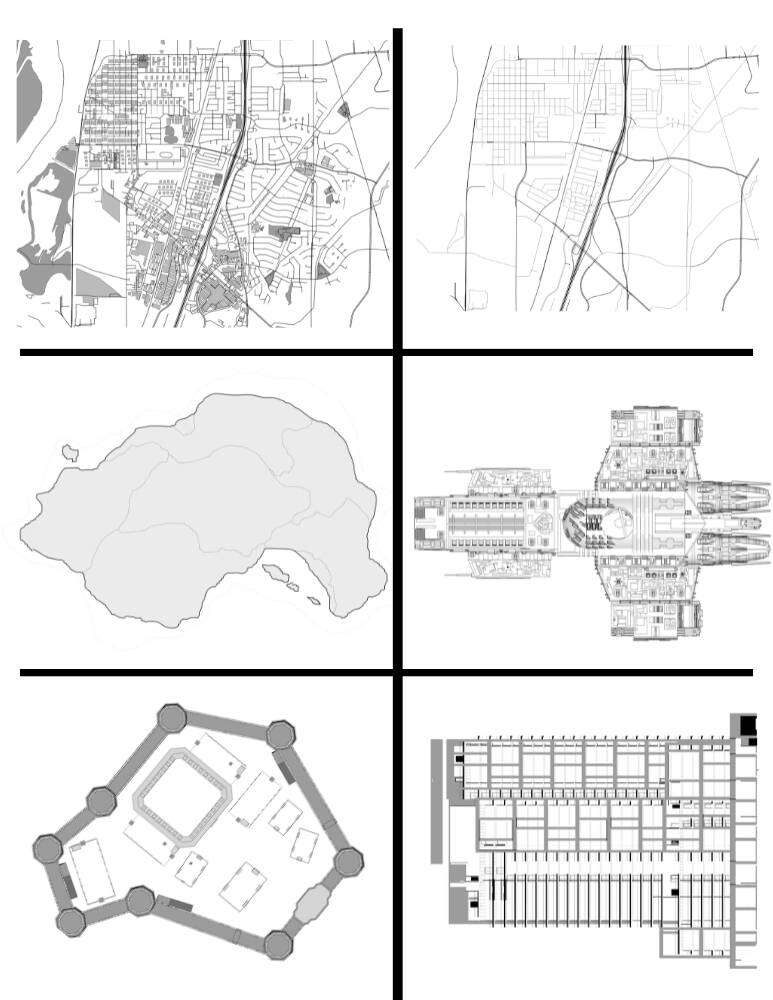 RPG Map Outlines - Golden Lasso Games | DriveThruRPG