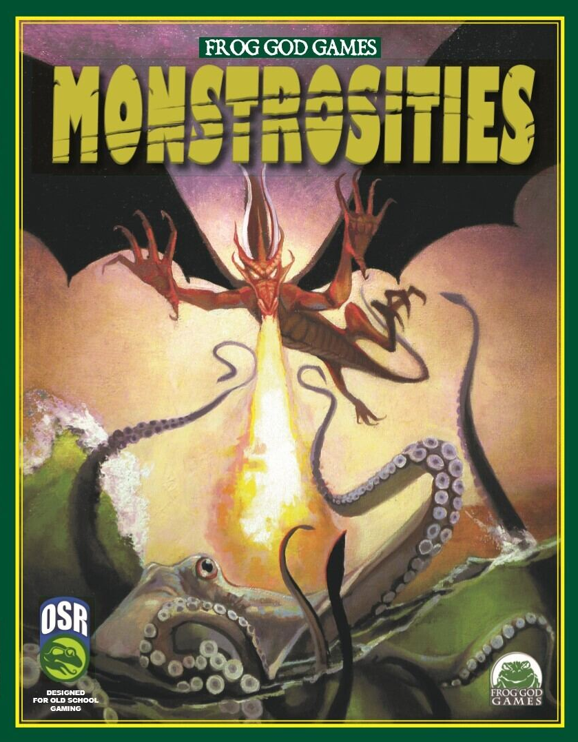 Monstrosities (OSR) - Frog God Games | DriveThruRPG