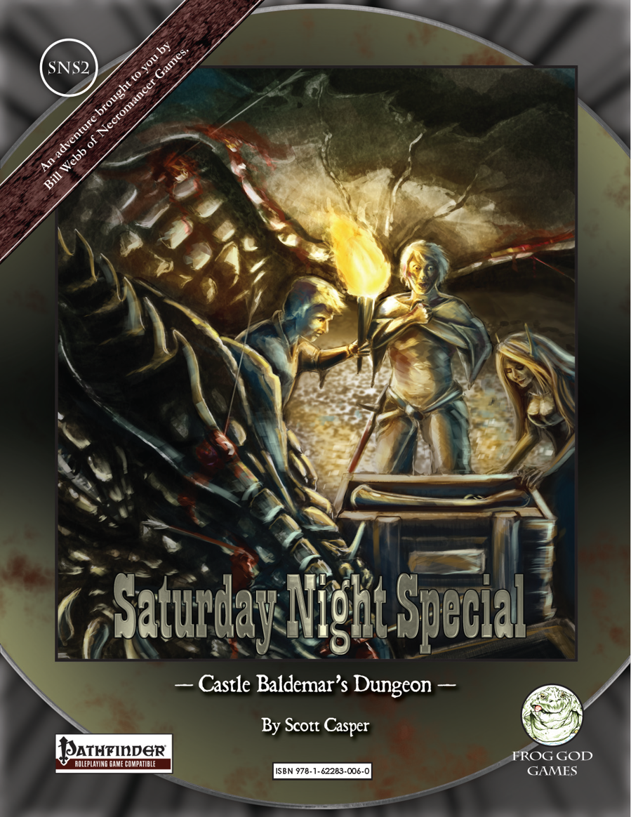 Saturday Night Special 2: Castle Baldemar's Dungeon (Pathfinder) - Frog ...