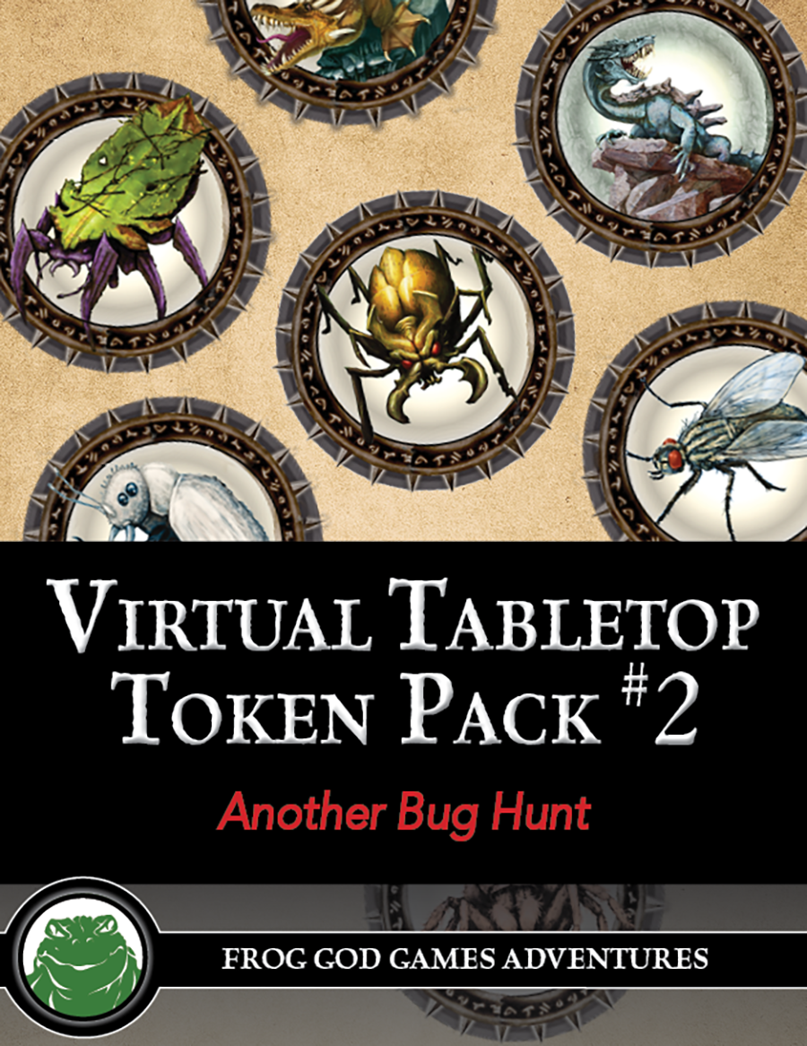 Virtual Tabletop Pack #2 Another Bug Hunt (VTT) - Frog God Games | VTT ...