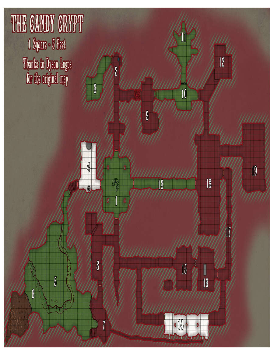 Orcus on 34th Level Map and Tokens (VTT) - Frog God Games | 12 Days of ...