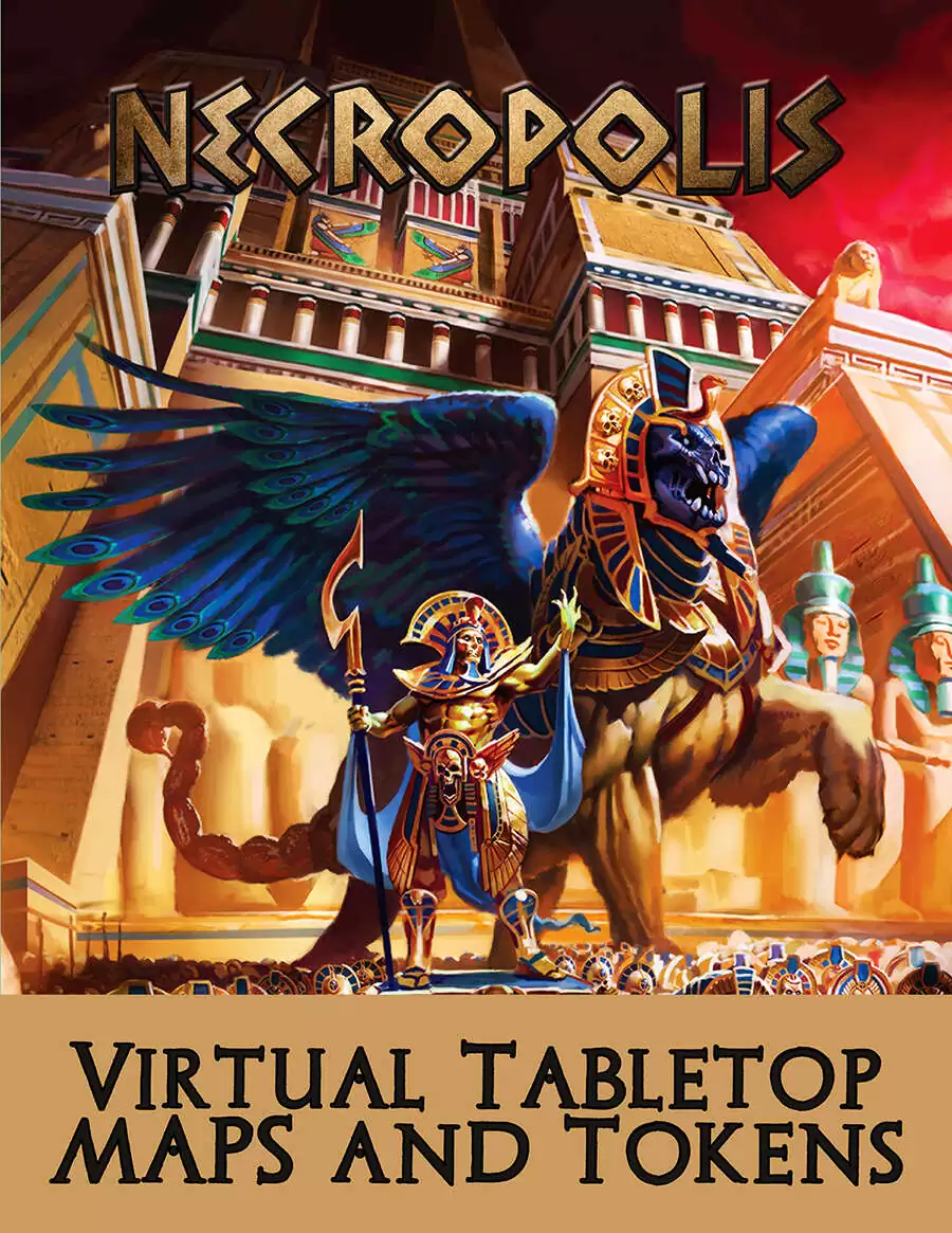Necropolis Virtual Tabletop Maps And Tokens (VTT) - Frog God Games | Modern Necromancer Games ...
