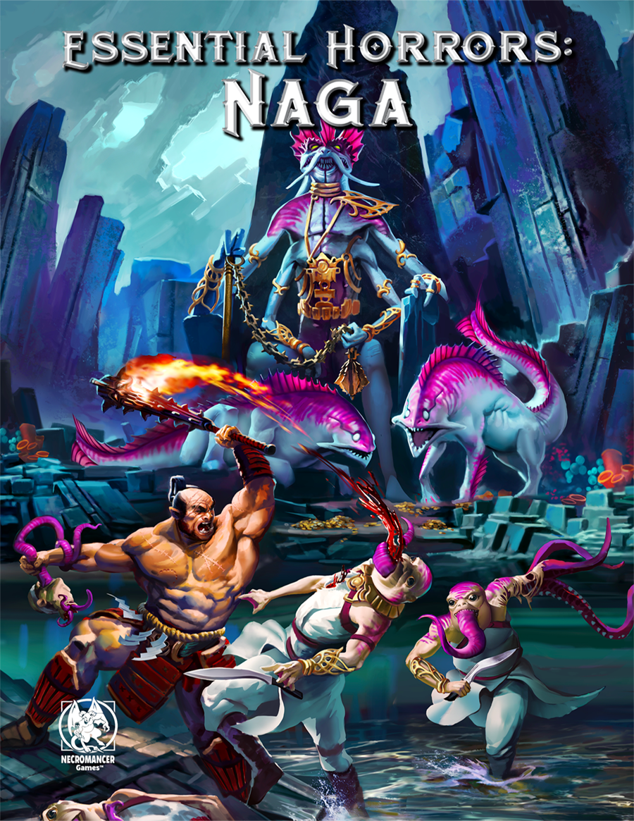 Essential Horrors: Naga (OSE) - Frog God Games | Modern Necromancer ...