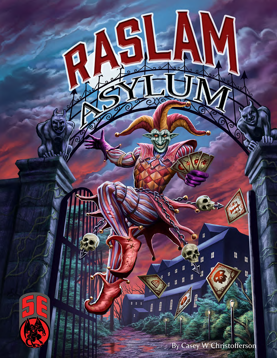 Raslam Asylum (5e) - Frog God Games | Modern Necromancer Games | FGG ...