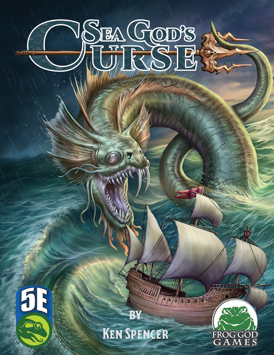 Sea God's Curse (5e) - Frog God Games | FGG Fifth Edition (5e ...