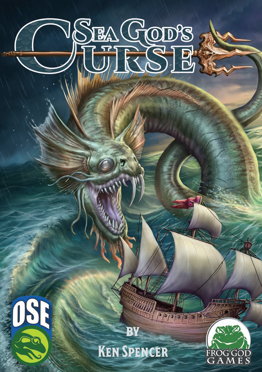 Sea God's Curse (OSE) - Frog God Games | Modern Necromancer Games ...
