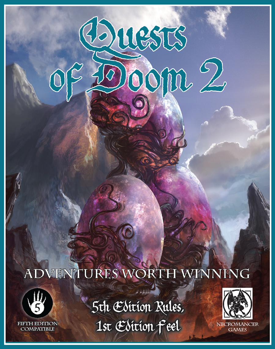 Quests of Doom 2 (5e) - Frog God Games | Modern Necromancer Games | FGG ...