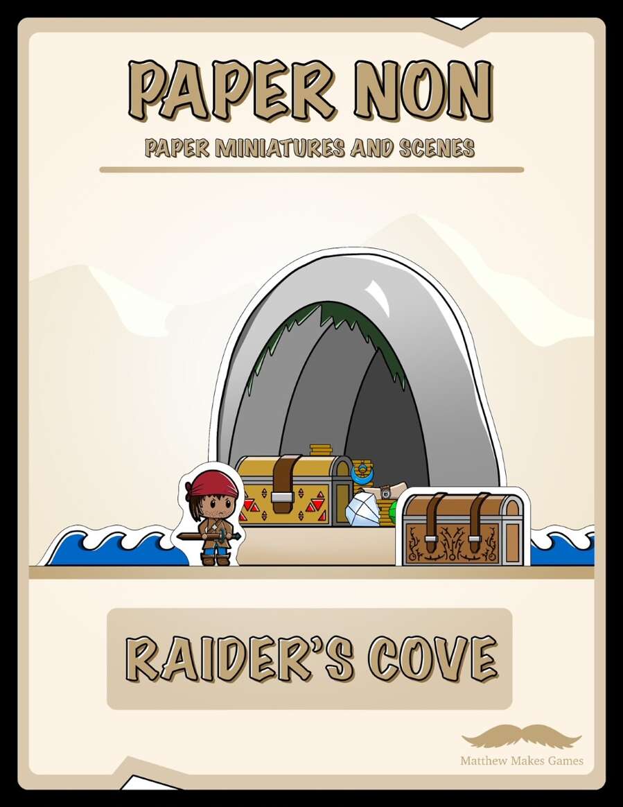 Raider's Cove Paper Kit - Matthew Makes Games | DriveThruRPG