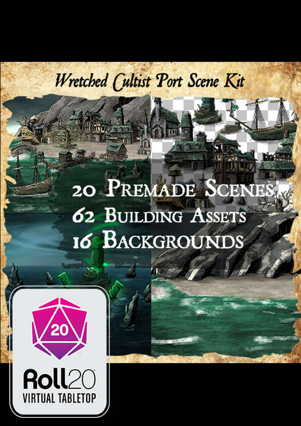 Wretched Port Kit | Roll20 VTT - Limithron | DriveThruRPG
