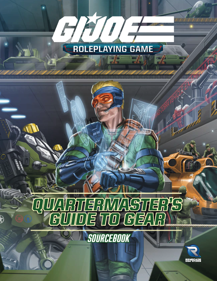G.I. JOE Roleplaying Game Quartermaster's Guide to Gear Sourcebook ...