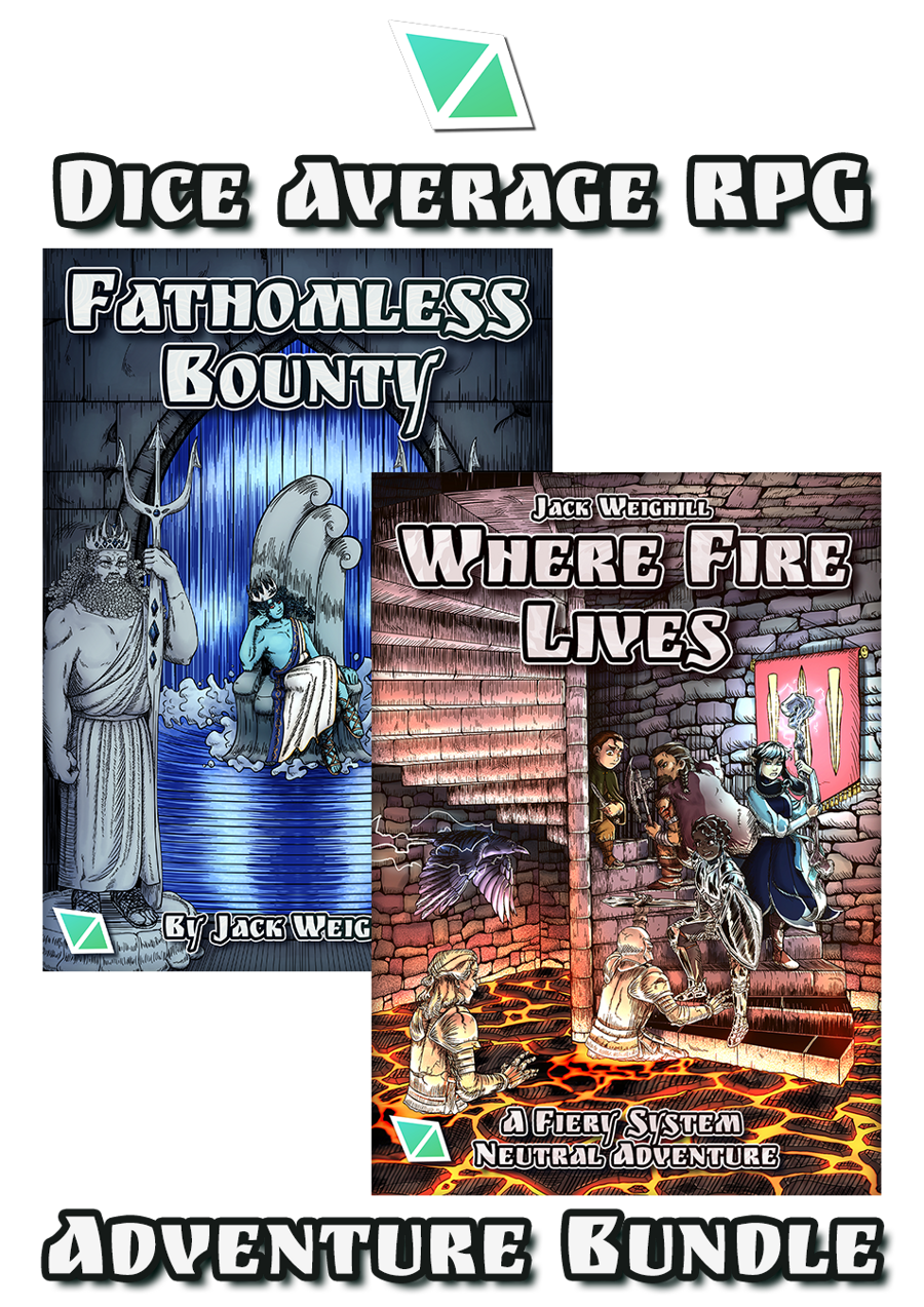 Dice Average RPG Adventure Bundle - J1 & J2 [BUNDLE] - Dice Average RPG | DriveThruRPG