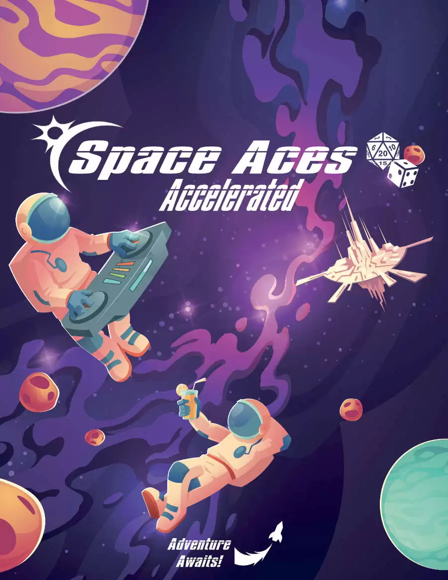 Space Aces: Accelerated - T-Rex Games | DriveThruRPG