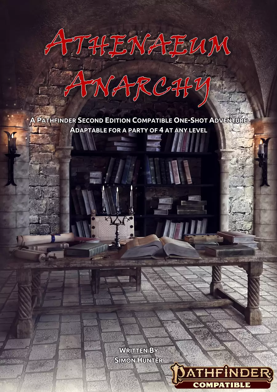 Athenaeum Anarchy (pf2e) - Simon Hunter | DriveThruRPG