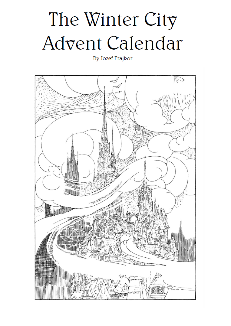 The Winter City Advent Calendar - Jozef Frajkor | DriveThruRPG