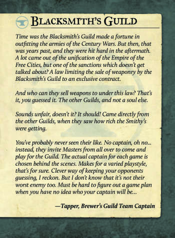 Blacksmiths Guild Intro - Steamforged Games Ltd | DriveThruRPG