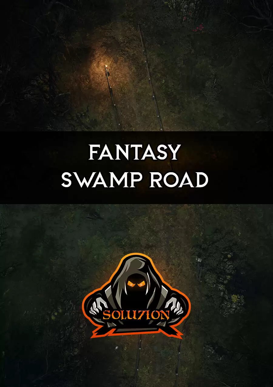 Swamp Roads HD 1080p - Animated Fantasy Battle Map - SolutionMaps ...
