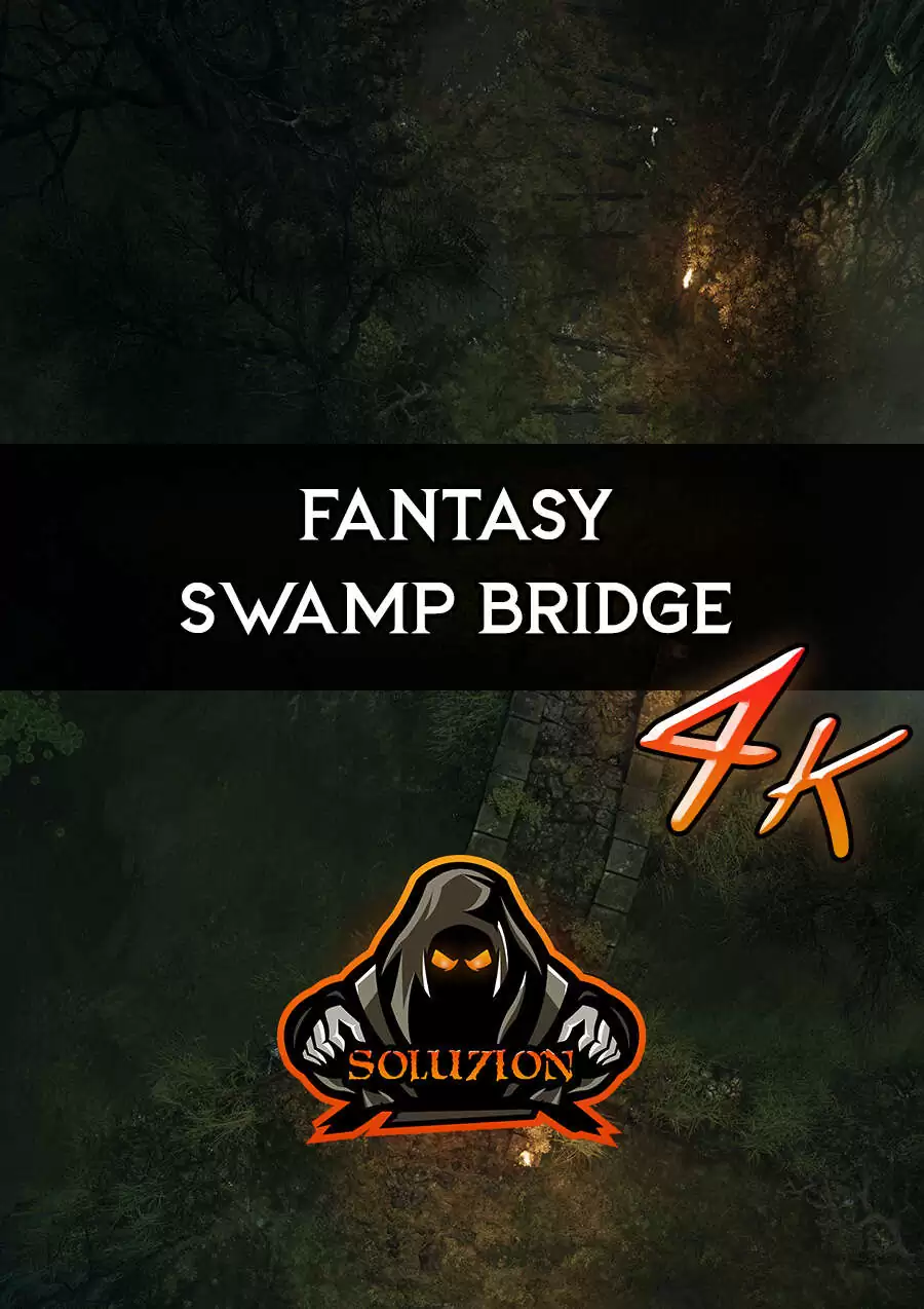 Swamp Bridge UHD 4k - Animated Fantasy Battle Map - SolutionMaps ...