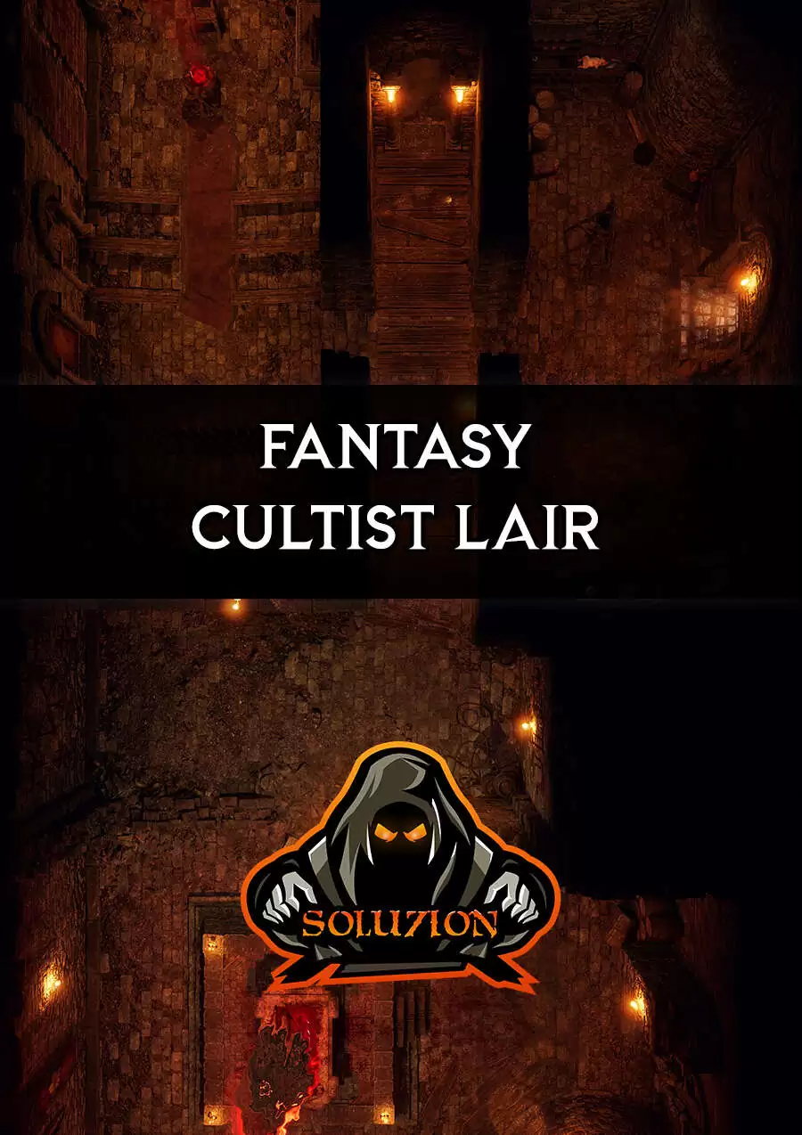 Cultist Lair HD 1080p - Animated Fantasy Battle Map - SolutionMaps ...