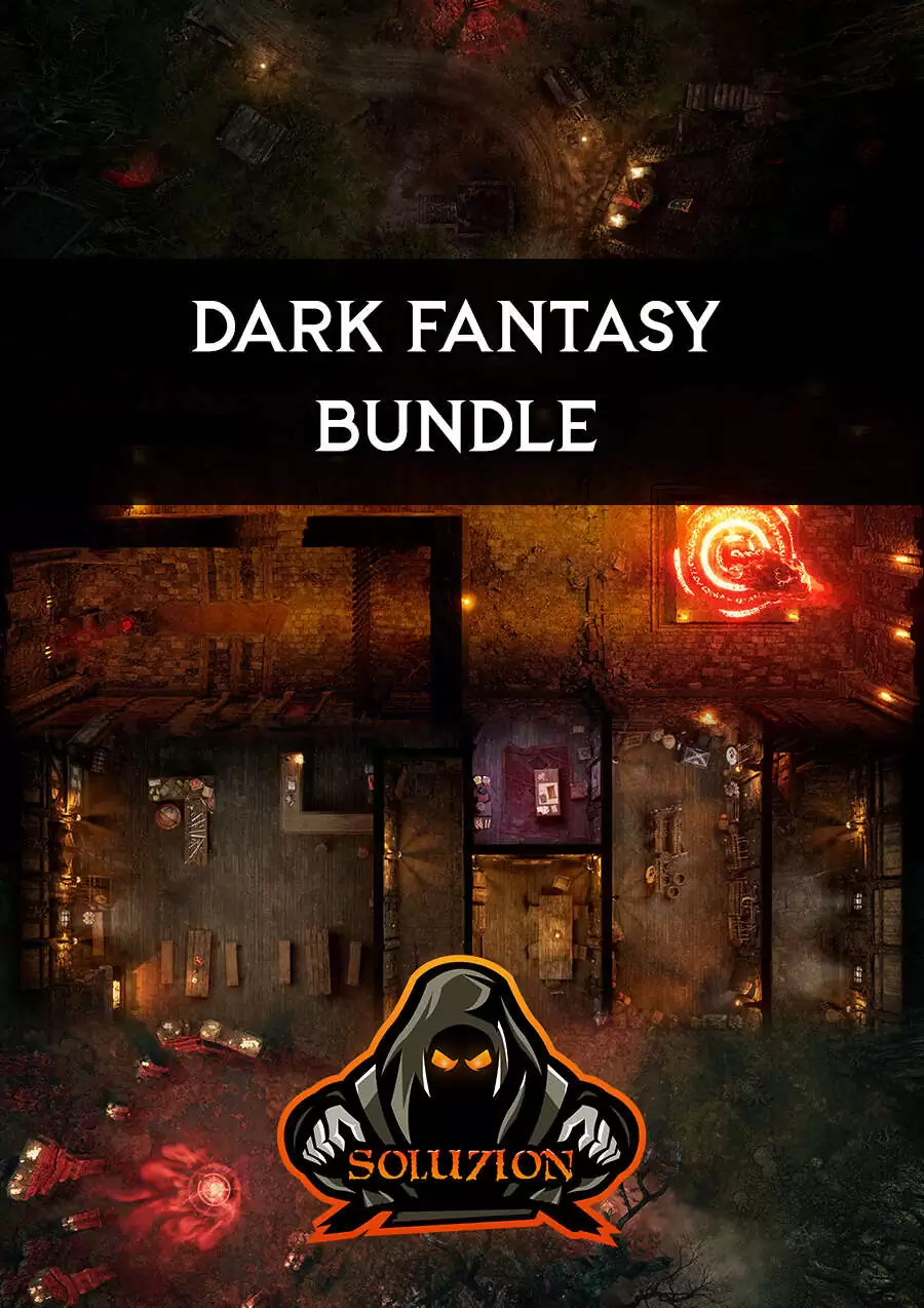Dark Fantasy Map Pack 1080p - Animated Fantasy Battle Maps [BUNDLE ...