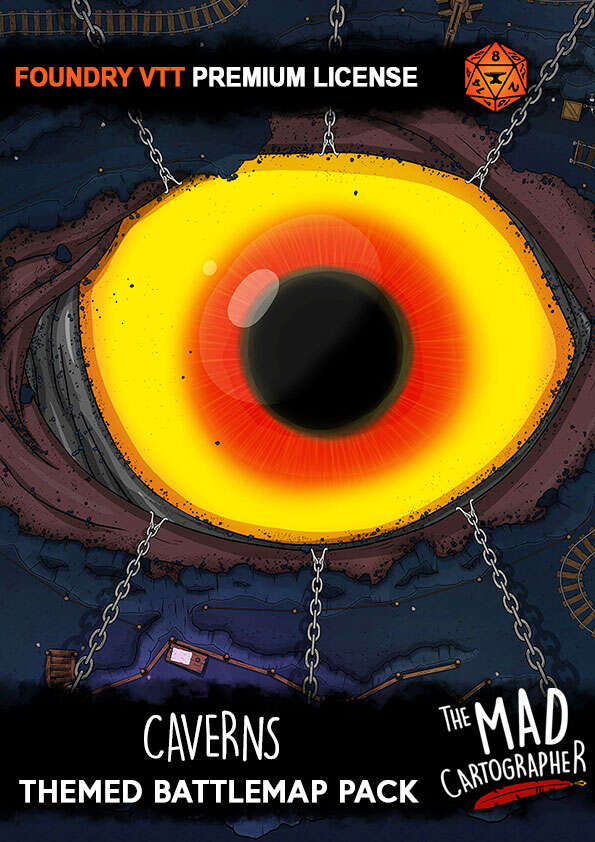 The MAD Cartographer - Caverns : Foundry VTT License - The MAD ...
