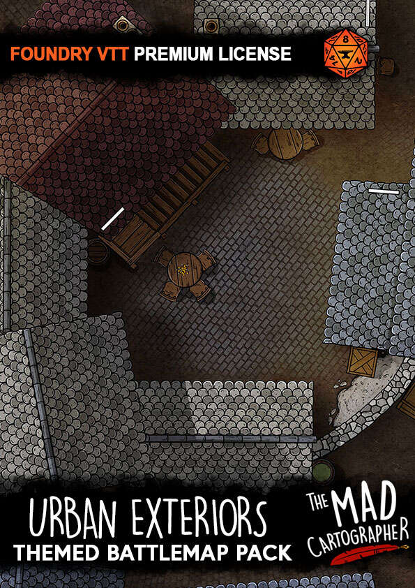 The MAD Cartographer - Urban Exteriors : Foundry VTT License - The MAD ...