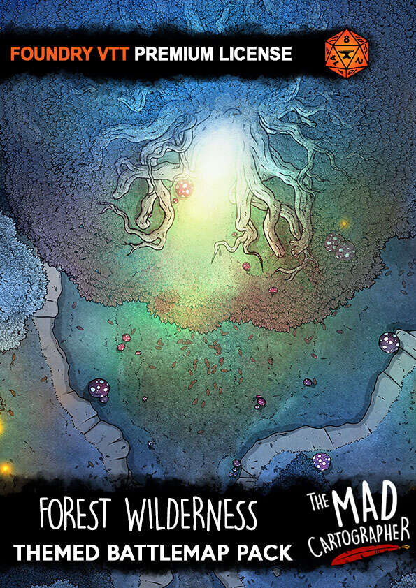 The MAD Cartographer - Forest Wilderness : Foundry VTT License - The ...
