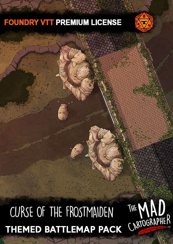 The MAD Cartographer - Curse of the Frostmaiden : Foundry VTT License ...