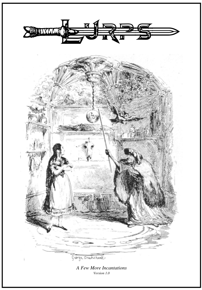 LURPS - A Few More Incantations - mucker71 | DriveThruRPG