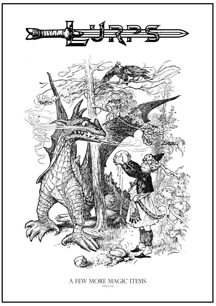 LURPS - A Few More Magic Items - mucker71 | DriveThruRPG