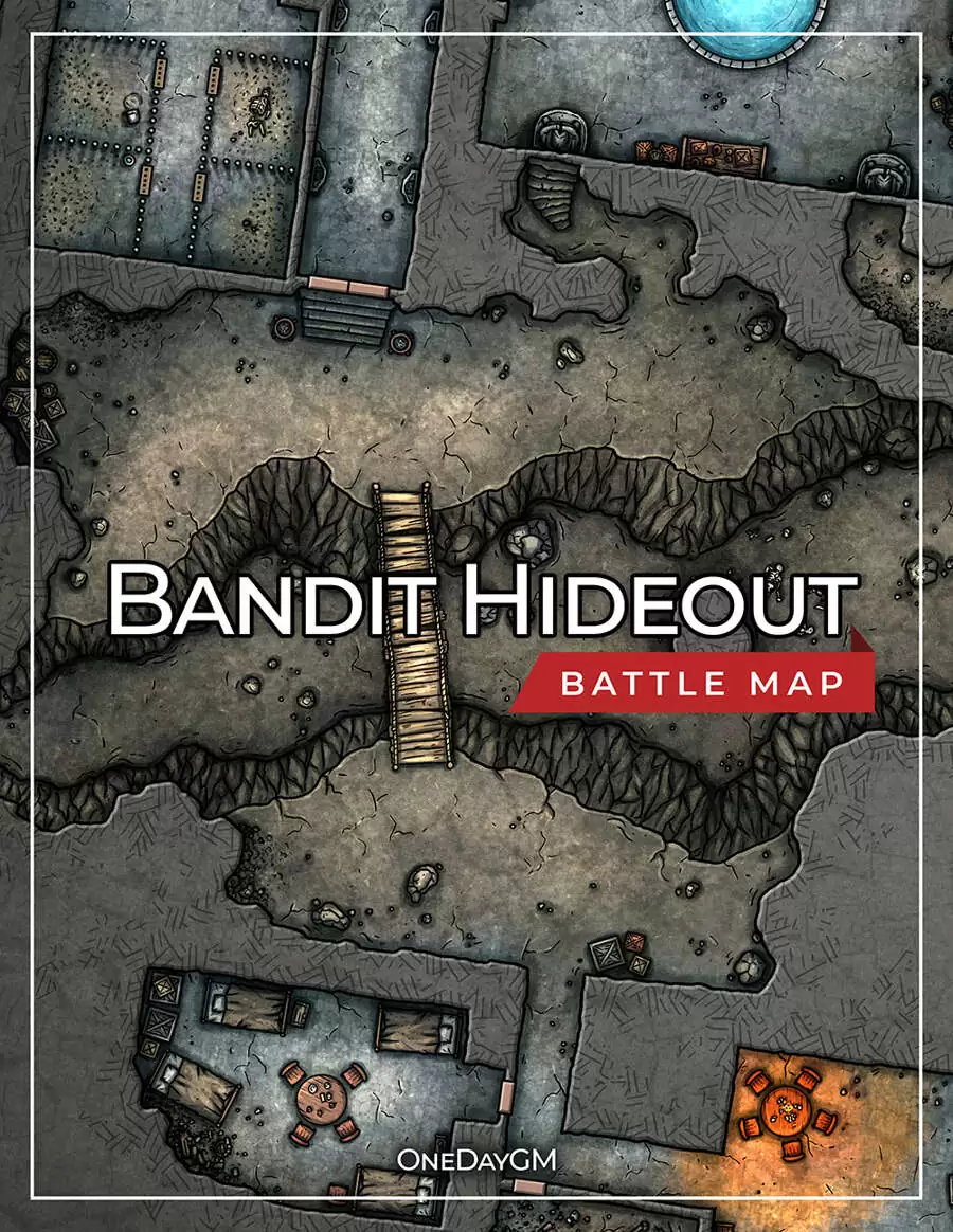 Bandit Hideout - OneDayGM | DriveThruRPG