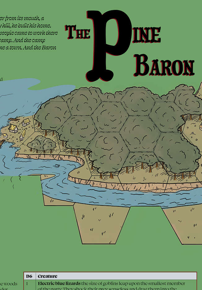 The Pine Baron - Fey Light Studio | DriveThruRPG