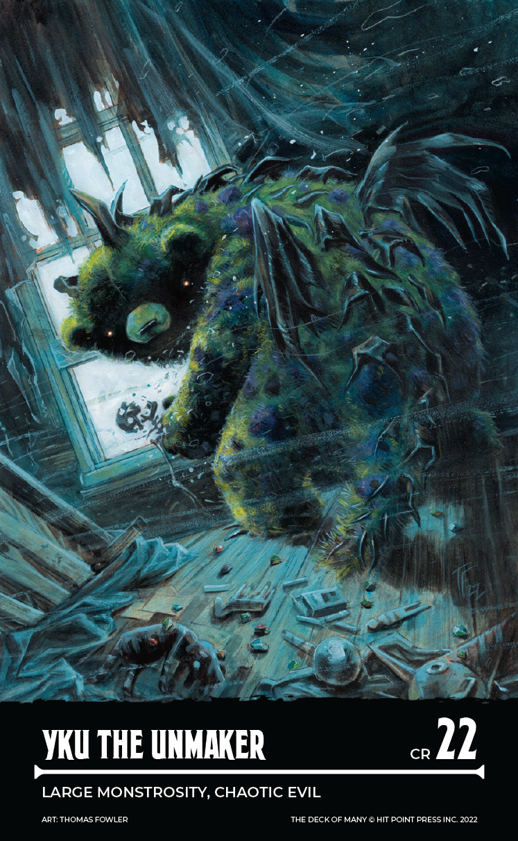 Big Bads 043 Yku (Reference Cards) - Hit Point Press | DriveThruRPG