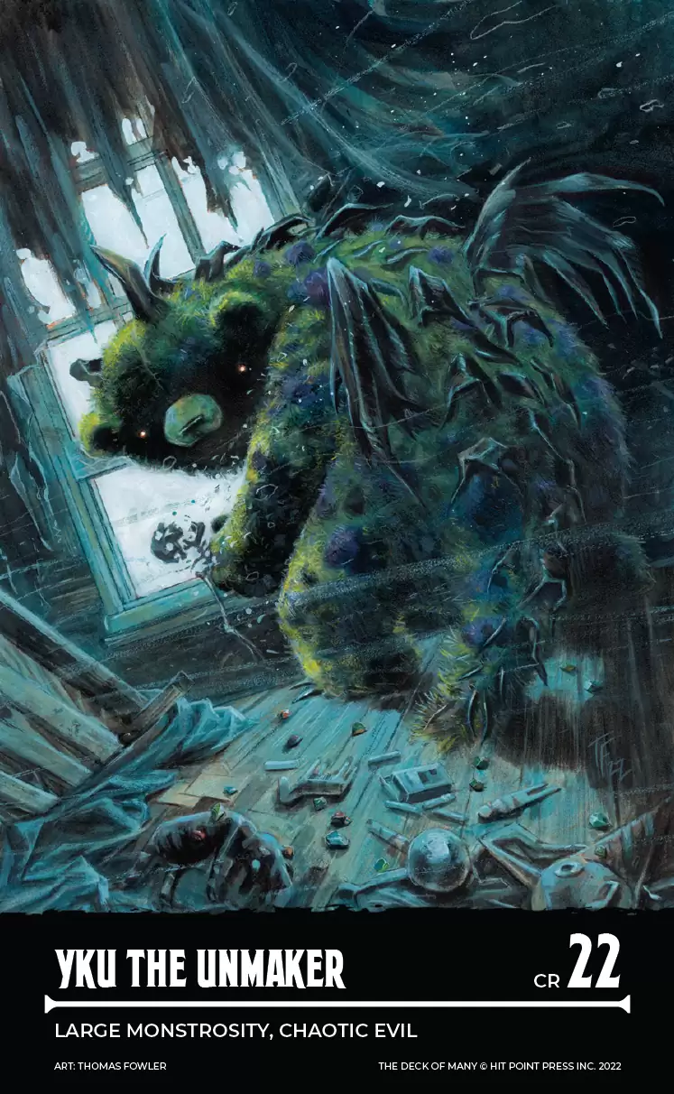 Big Bads 043 Yku (Reference Cards) - Hit Point Press | DriveThruRPG