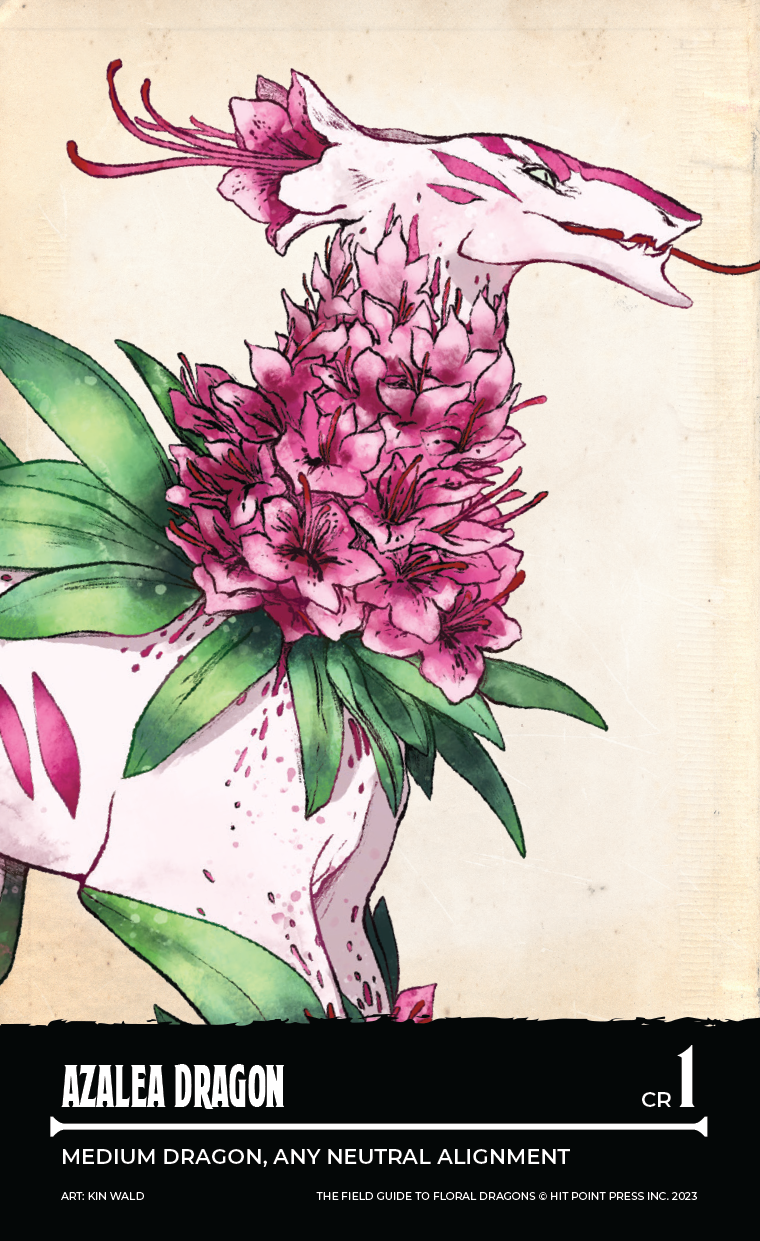 Field Guide to Floral Dragons: Book Two (Reference Cards) - Hit Point ...