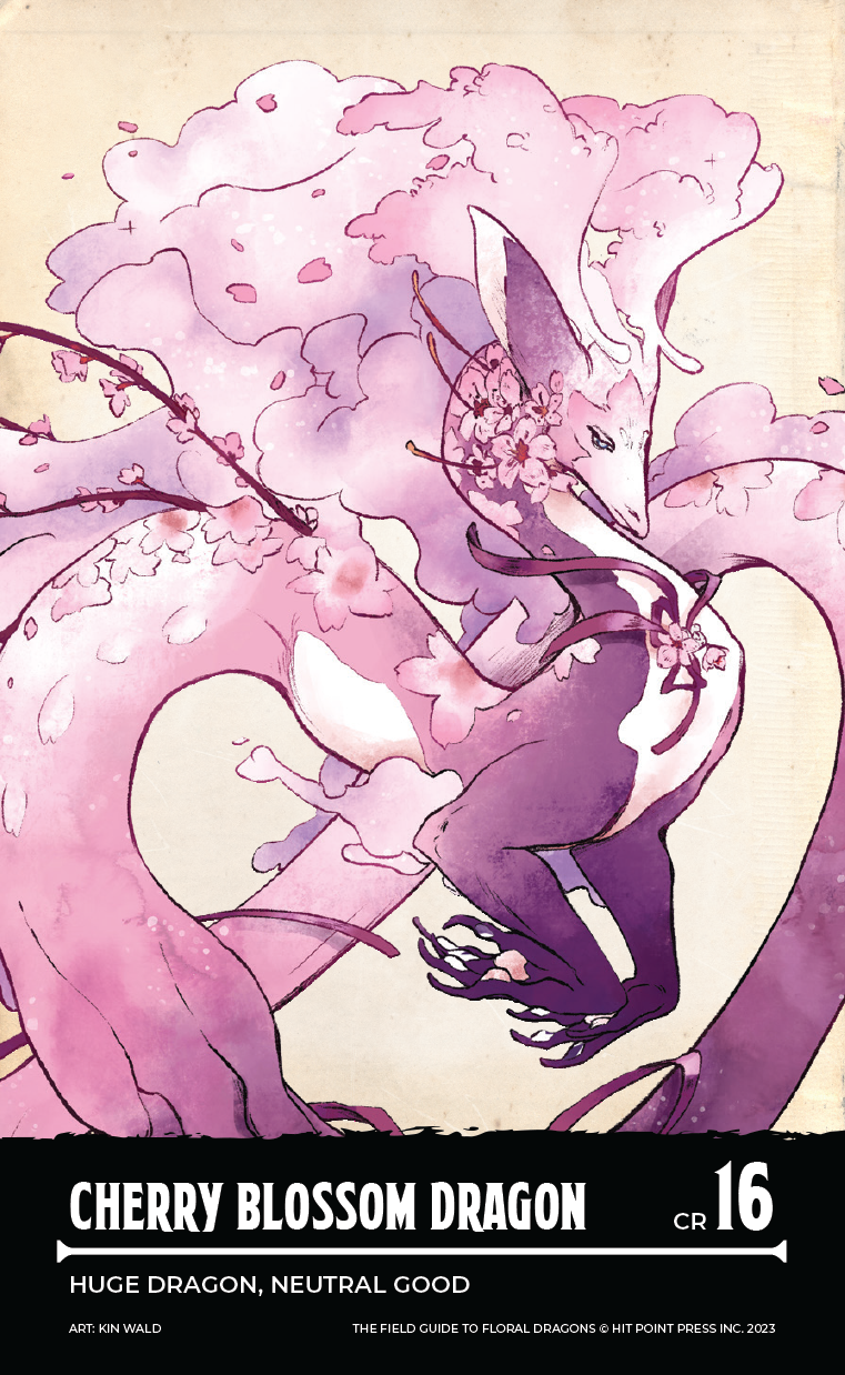 Field Guide to Floral Dragons: Book Three (Reference Cards) - Hit Point ...