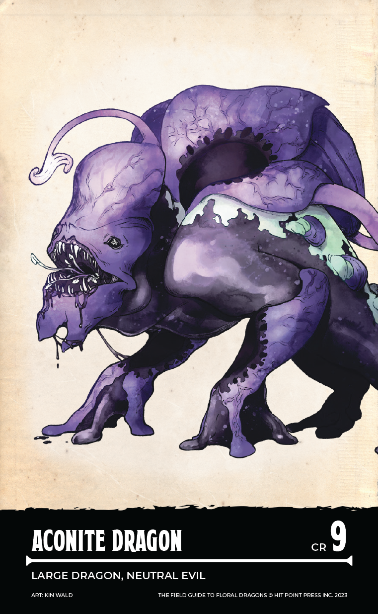 Field Guide to Floral Dragons: Book Four (Reference Cards) - Hit Point ...