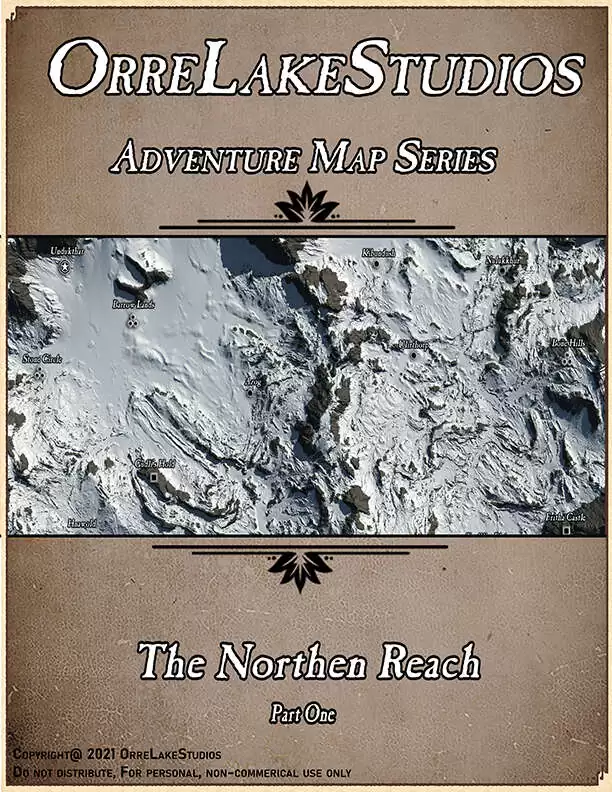 OrrelakeStudios Adventure Map Series - The Northern Reach Part 1 ...