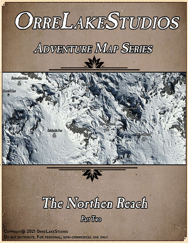OrrelakeStudios Adventure Map Series - The Northern Reach Part 2 ...