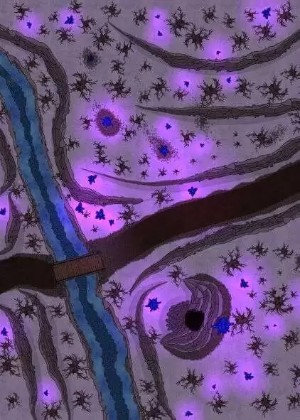Forest Crossing - Winter Variant - 100x100 Map - Maps ‘N’ Quests ...