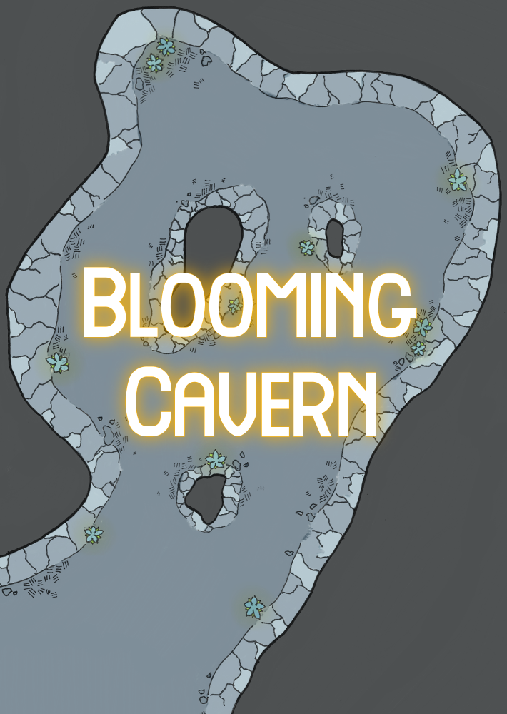 Blooming Flower Cavern Map - Catch 22 | Cartography | DriveThruRPG