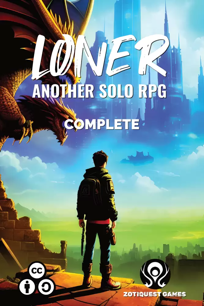 Loner Complete - Zotiquest Games | Loner | DriveThruRPG